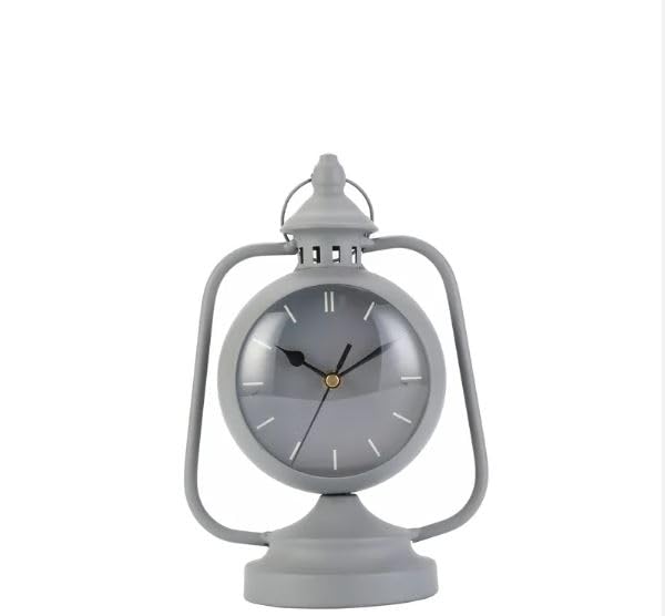 Sisliya Vintage Clock, Silent Bedside Desk Clock Battery Operated for ...