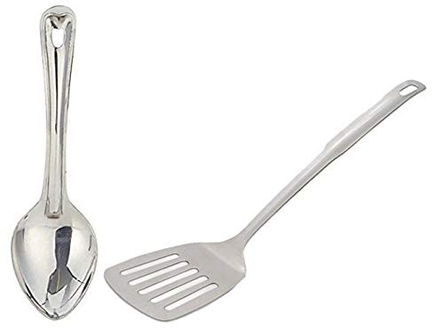 Buy Stainless Steel (Rise Serving Spoon with Perforated Turner) Online ...
