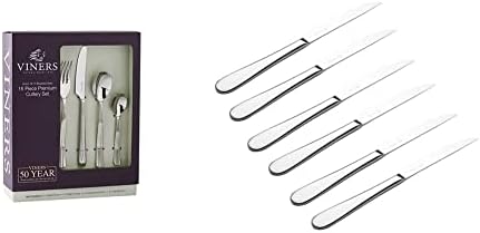 Viners Grace Cutlery Set | Elegant Mirror Polished Flatware Gift Box ...