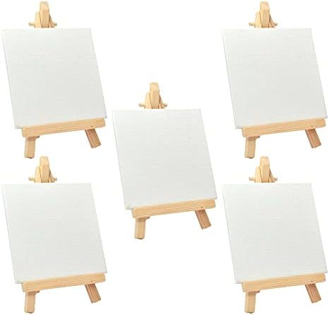 Buzz Cool Wooden Easel Stand | 5 Feet Canvas Painting Stand for Artists ...