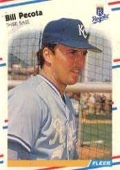 Amazon.com: 1988 Fleer Baseball Rookie Card #264 Bill Pecota ...