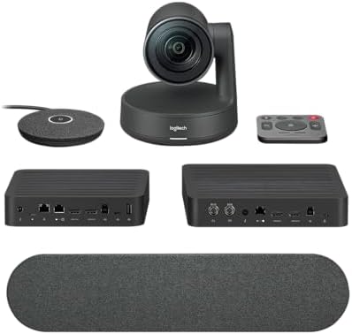 Logitech Rally Camera Kit – Video Conference System - 4K UHD Rally ...