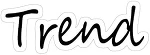 Amazon.com: Trend Decal Sticker - Sticker Graphic - Auto, Wall, Laptop ...