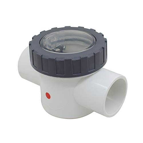 PVC Drain Valve Inline Check Valve Swimming Pool Non Return Valve one ...