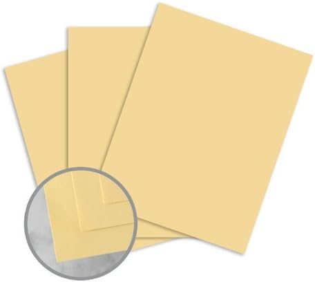 Amazon.com : Exact Index Buff Paper - 8 1/2 x 11 in 110 lb Index Smooth ...