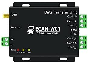 Amazon.com: CAN2.0 to WiFi Converter Serial Server AP STA CANBUS ECAN-W01 TCP Gateway Heatbeat ...