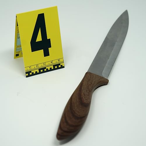 Panda Loco [10 PACK] CSI Crime Scene Number Markers – Funny Novelty ...