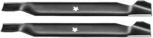 Amazon.com : 2pk Blades Replacement for Craftsman 42" Lawn Mower 134149 ...