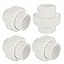Amazon.com: 12PCS PVC Union 3/4 PVC Union Coupling Pipe Fitting Adapter ...