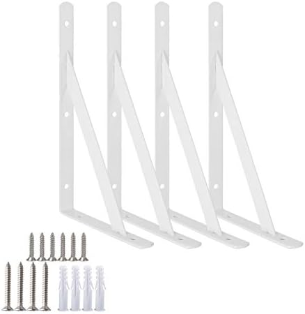 Heavy Duty Shelf Brackets Triangle Shelving Brackets Right Angle Wall ...