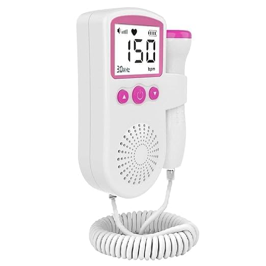 MCP Portable Handheld Fetal Doppler Baby Heart Rate Detection ...