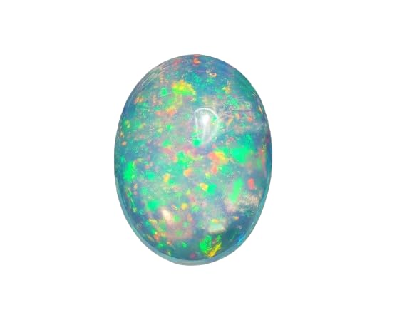 WorldwideGems Highly Precious Australian White Fire Opal Oval Shape ...