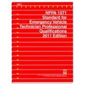 NFPA 1071: Standard for Emergency Vehicle Technician Professional ...