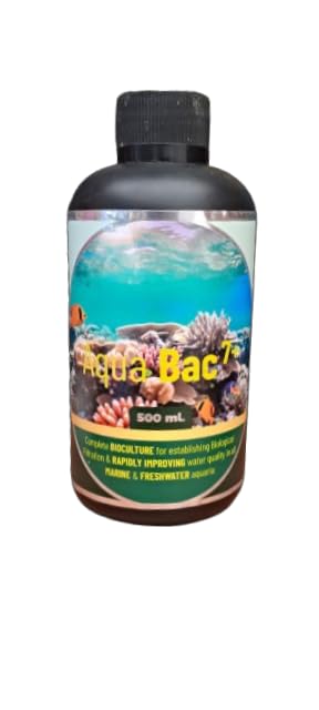 AQUA BIOBAC Aua Biobac Aquabac 7+(500 Ml) : Amazon.in: Pet Supplies