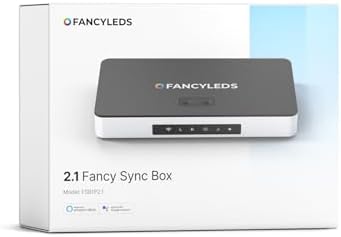 Amazon.com: Fancyleds 2.1 Fancy Sync Box Syncing Device with HDMI 2.1 ...