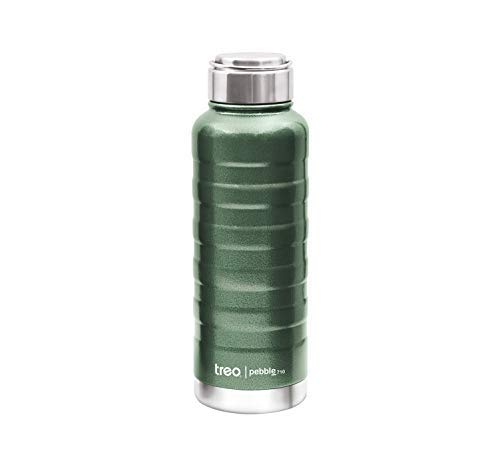 Treo by Milton Pebble Thermosteel Hot and Cold Bottle 710 ml, Green ...