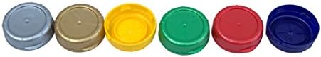 Amazon.com: The Dairy Shoppe Multi Color Easy ID Caps for Glass Milk ...