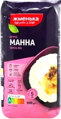 Amazon.com : Zhmenka Semolina Manka GMO Free 1.98 LB / 900 g Product of ...