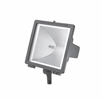 HUBBELL QL-505 Quartz Flood Light Fixture, 300/500 W Fixture, 120 VAC ...
