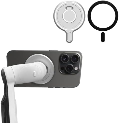 Amazon.com: Phone Magnetic Mount Adapter for Insta360 Flow Pro/Flow, Strong Magnet Plate with ...