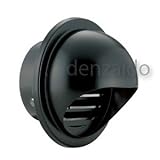 ・ブランド:バクマ(Bakuma)・製造元:バクマ工業・製造元/メーカー部品番号:B-100MVL-BK・丸型フード付きの換気口です。