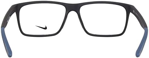 Amazon.com: Eyeglasses NIKE 7116 011 Matte Black/Space Blue : Clothing ...
