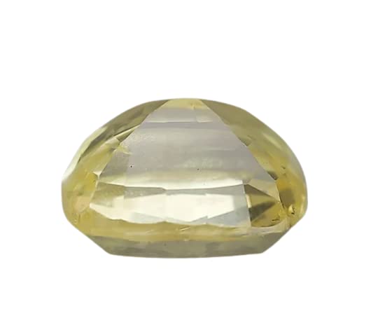 All Stone Pukhraj Stone 5.5 Ratti Original Certifed Sri Lanka Ceylon ...
