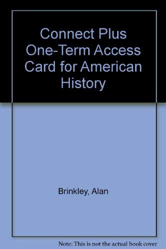 Amazon.com: Connect 1-Semester Access Card for American History ...