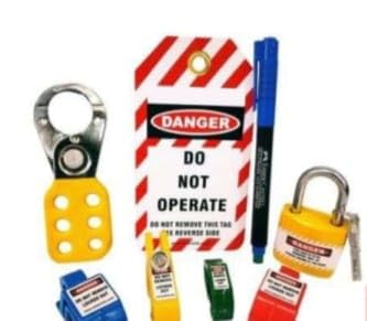 Loto Industrial Safety MCB Lockout Tagout Kit : Amazon.in: Industrial ...