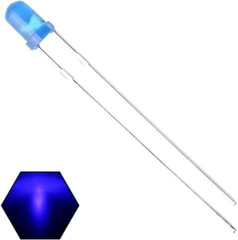 Buy INSIGNIA LABS ILELEC - 3mm Blue Lights LED Diodes (25pcs) (Blue ...