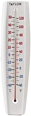 Amazon.com: Taylor Indoor Outdoor Thermometer - Jumbo Number Wall ...