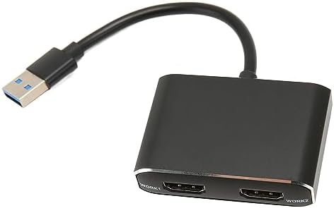 Amazon.com: Zopsc USB 3.0 to Dual HDMI Adapter, 1080P USB to HDMI ...