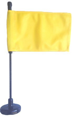 Amazon.com: Yellow Assembly Line Flag with Magnetic Base and Flexible ...