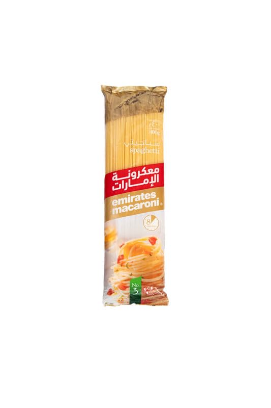 Emirates Macaroni Wheat Fusilli Plain & Spaghetti Pasta Combo | Dry ...