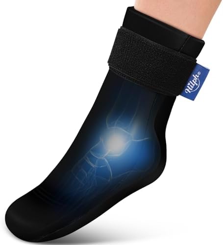 Amazon.com: Hilph Full Foot Ice Pack Gel Sock for Hot & Cold Therapy ...