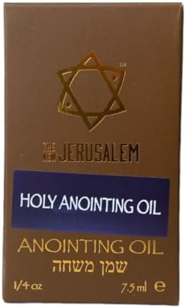 Amazon.com: Anointing Oil with Biblical Spices from Jerusalem, Lily of ...