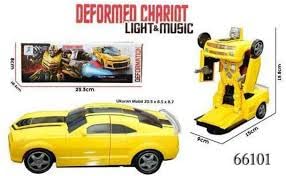 Buy Deformed Chariot Transformer Racing car with Light & Sound Above 3 ...