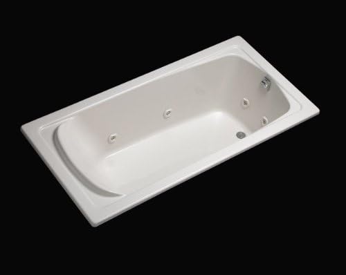 Kohler K-1460-H2-0 Kohler Portrait Acrylic Drop-In Mount Right Drain 72 ...
