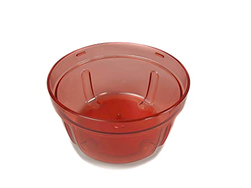 TUPPERWARE Herb Chopper Container 300 ml red 2445 – BigaMart
