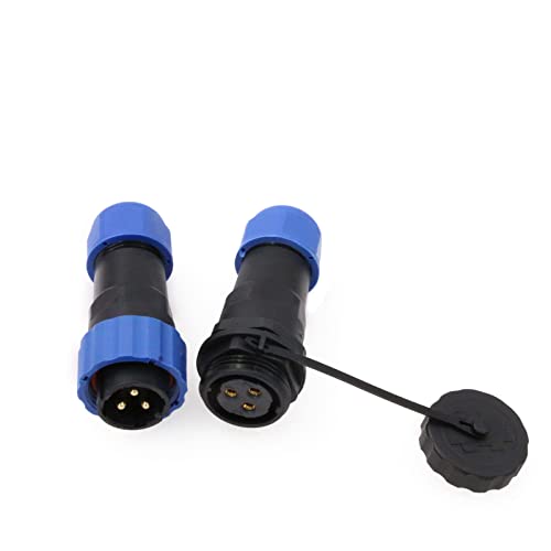 Eonvic SD20 3 Pin Aviation Connector 25A 380V Automotive Plastic IP68 ...