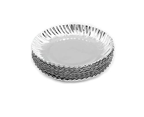 Buy Royal Paper Products: Disposable Silver Coated Paper Plates | No. 9 ...
