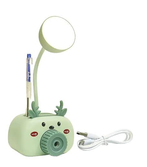 LED Study LAMP with Pencil Cutting & Pen Stand : Amazon.in: Office Products