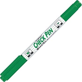 Zebra check pen green set of 3 : Amazon.in: Office Products