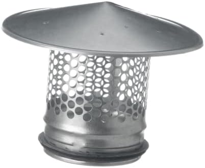 Vent Systems 4" Inch Galvanized Steel Round Roof Vent Cap - All-Season ...