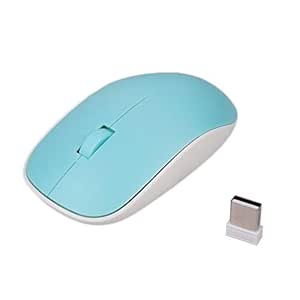 BIG BOOM® Wireless Optical Mouse Mice with USB Receiver for Laptop Blue ...