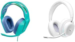 Amazon.com: Logitech G Logitech G335 Wired Gaming Headset Mint Litra ...