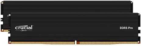 Crucial Pro DDR5 RAM 64GB Kit 5600MHz, Intel XMP 3.0, PC Computer ...