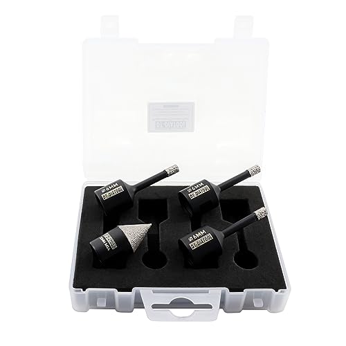 DT-DIATOOL Diamond Core Drill Bits Kit- 6/6/6mm with 20mm Diamond ...