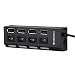 ZEBRONICS 150Hb 4 Port USB Hub with Dedicated On/Off Switch, Led ...