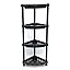 Amazon.com: Mintra Home Light Duty Plastic Storage Racks (Rectangular ...